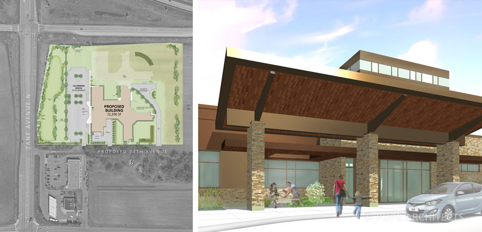 City unanimously approves PrairieCare Hospital | Pope Design Group