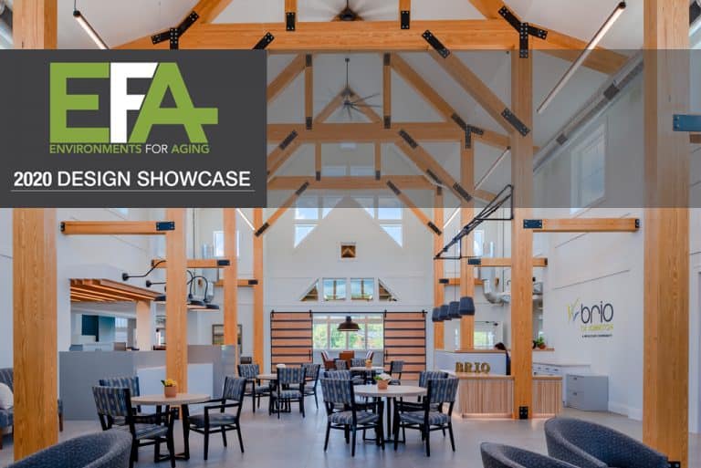 Brio, a WesleyLife Community receives EFA Design Showcase’s Award of Merit | Pope Design Group