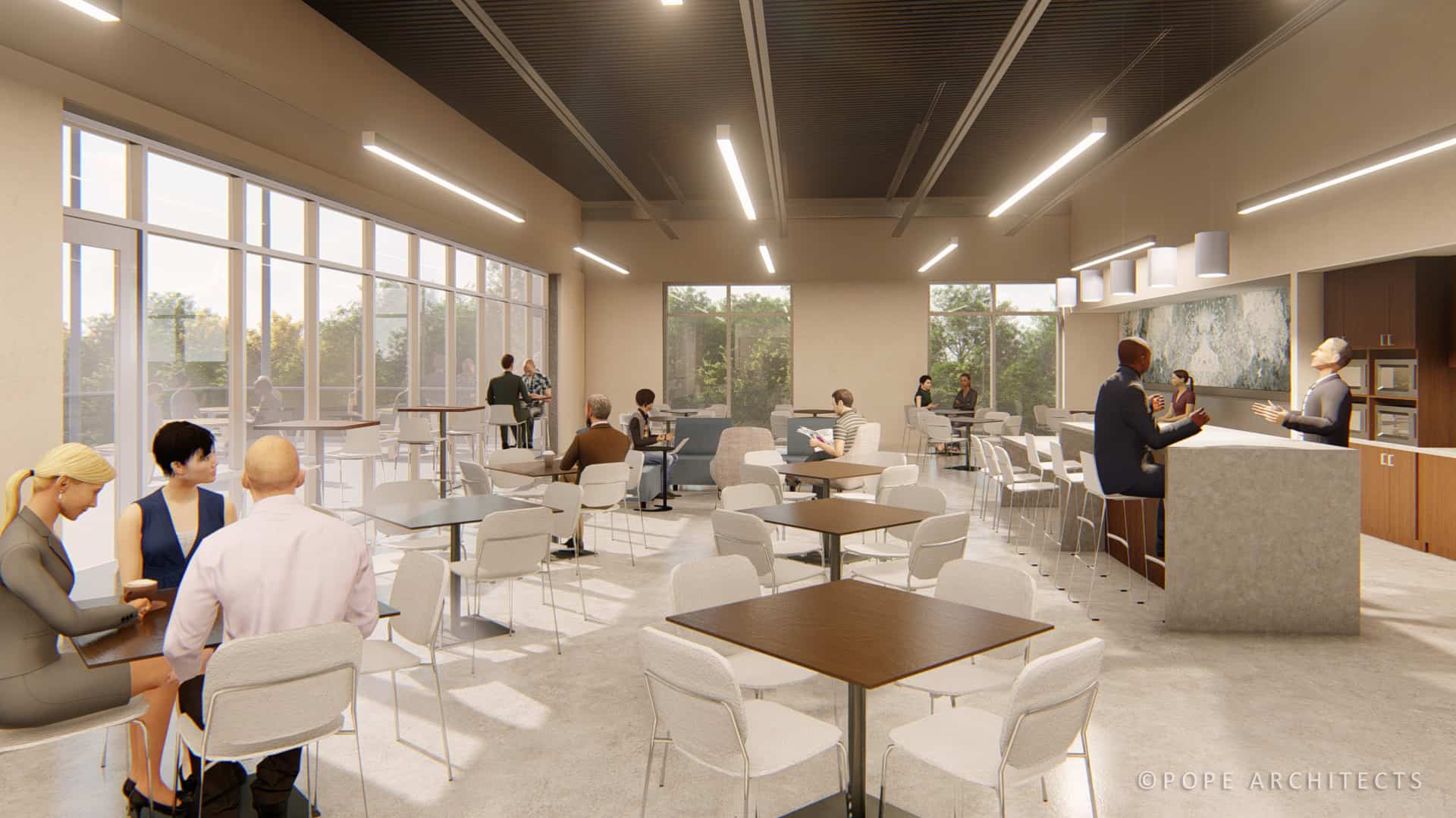 Randolph Square Cafe | Pope Design Group