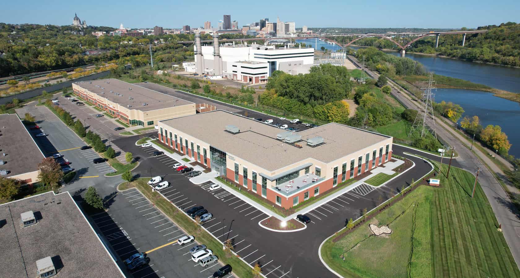Randolph Square aerial | Pope Design Group