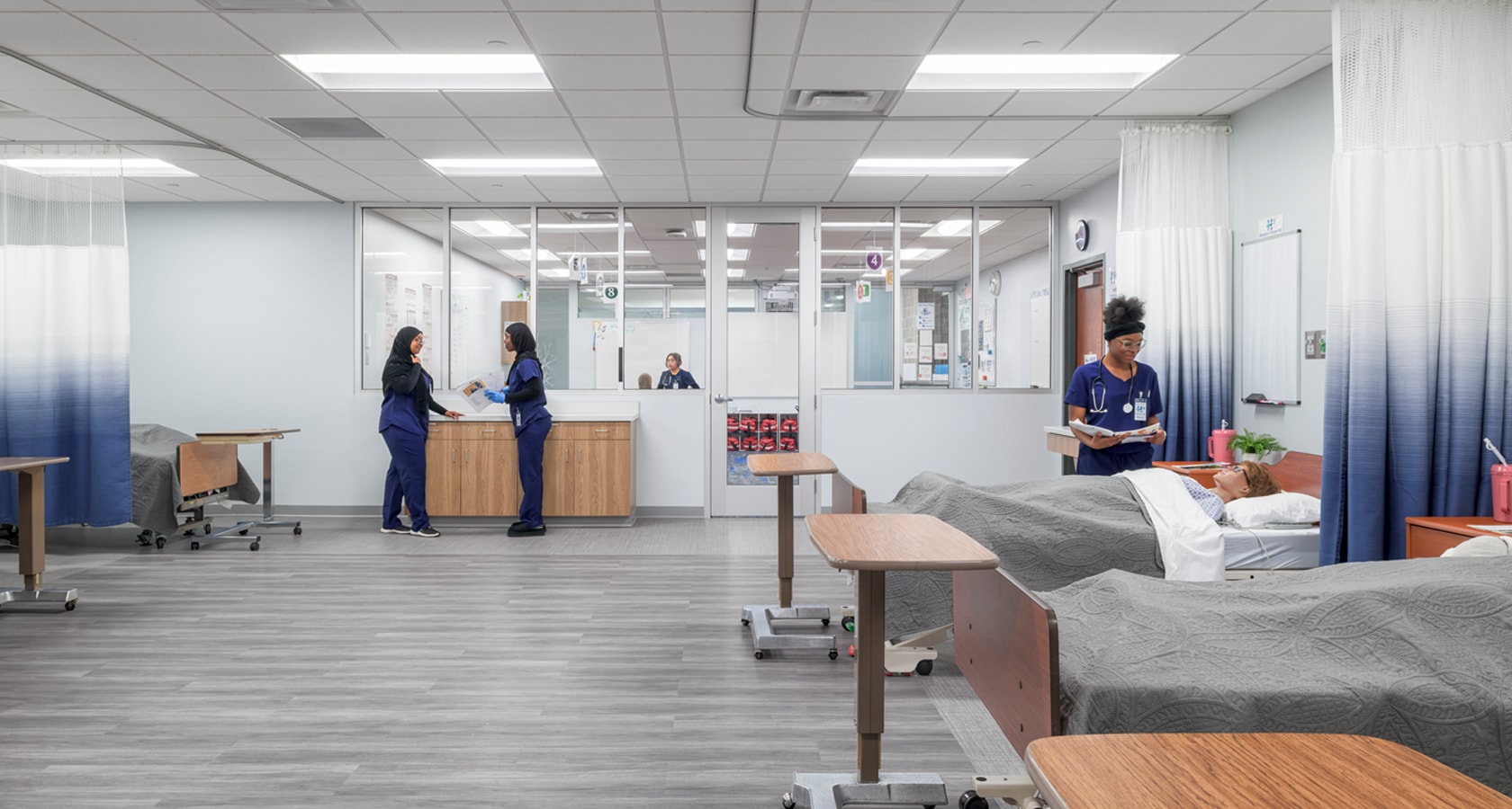 Hopkins High School CNA Lab | Pope Design Group